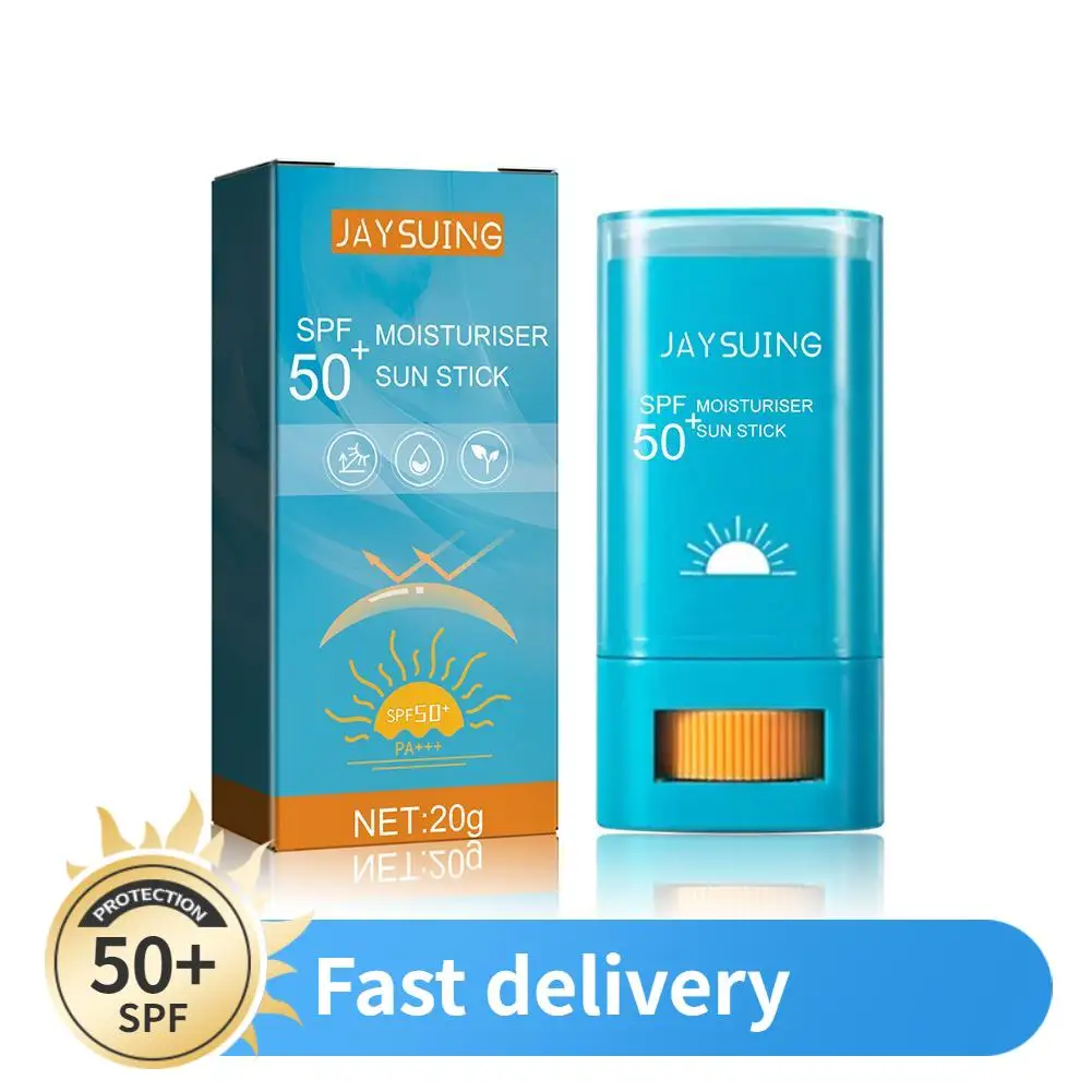 SPF 50+ Clear Sunscreen Stick Invisible Broad-Spectrum Face Sunscreen ...