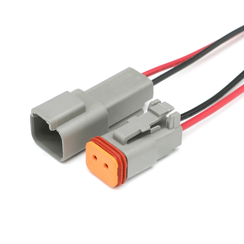 2Pin DT04-2P /DT06-2S Harness connector Automotive Connectors ...
