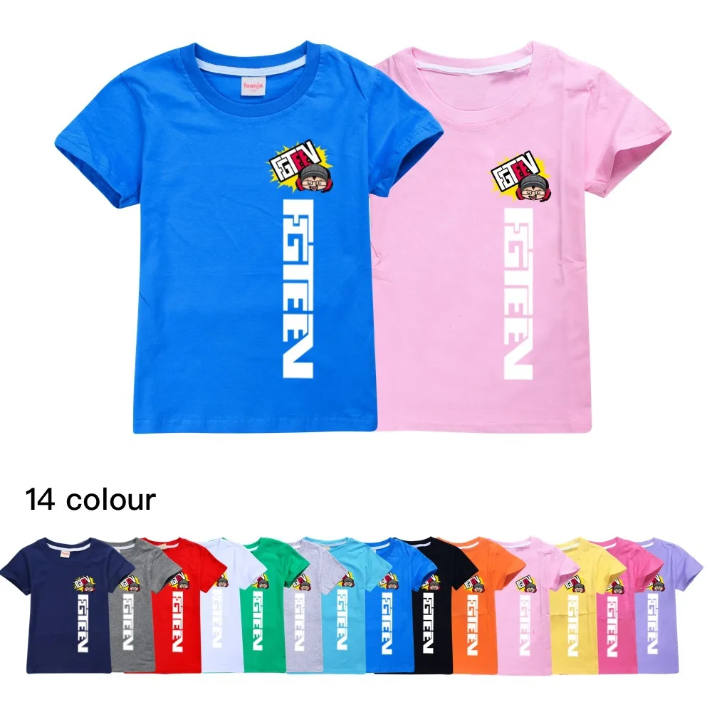 2-16Y-2023-Youtube-FGTeeV-Family-Gaming-Team-Kids-Clothes-Boys-Cotton-T ...