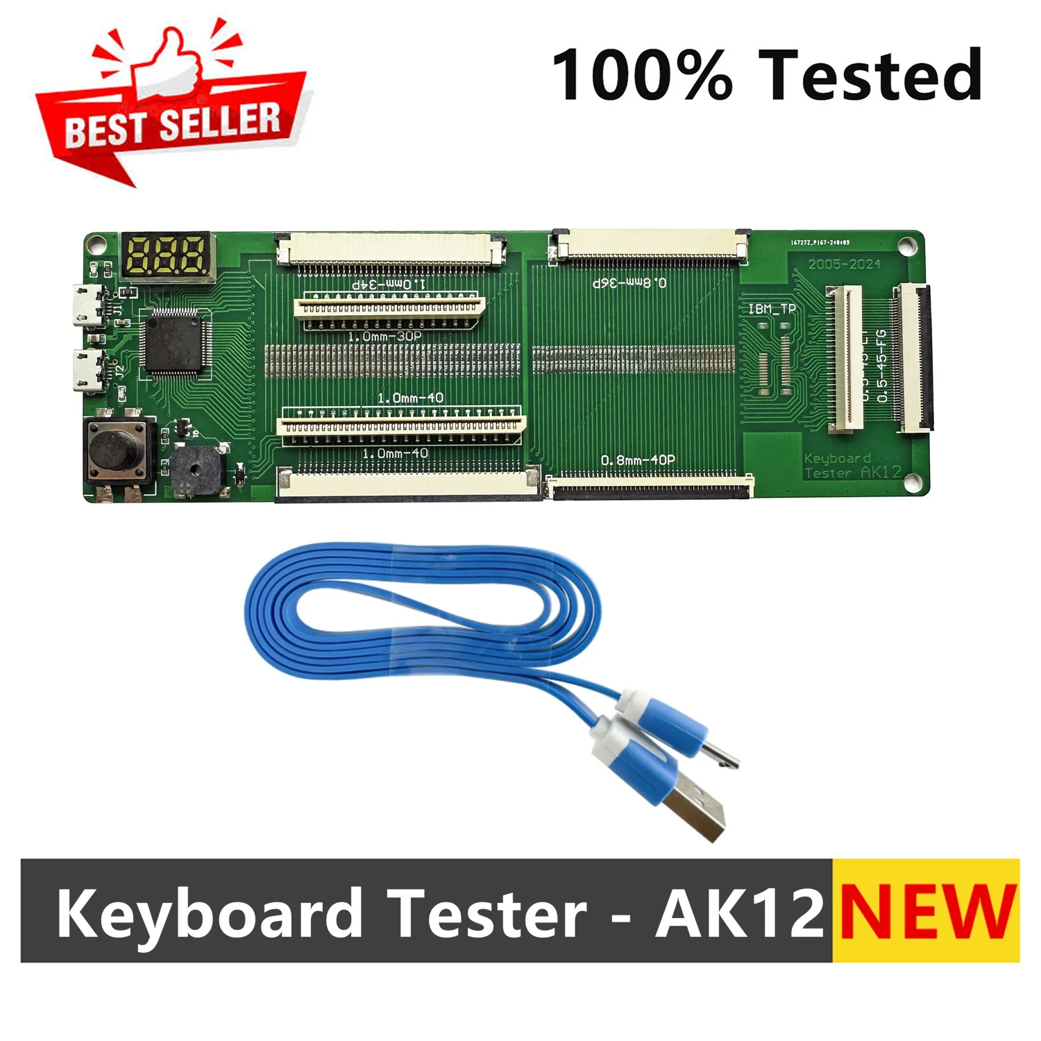 New-Original-QK-AK12-AK12-Laptop-Keyboard-Tester-Testing-Device-Machine ...