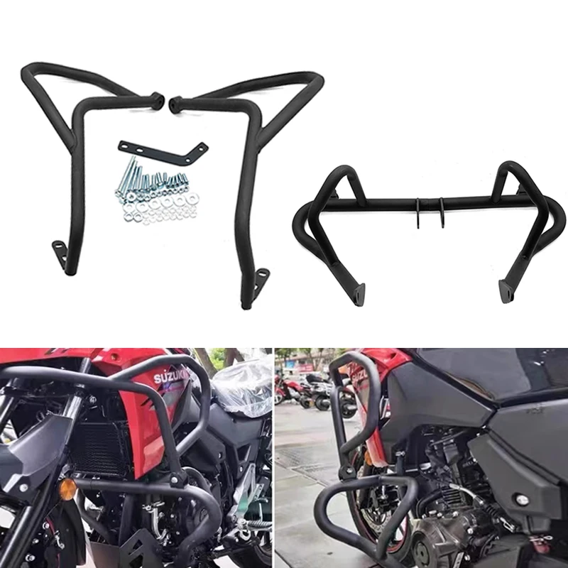 DL-250 Motorcycle Upper&Lower Engine Guard Highway Freeway Crash Bar ...