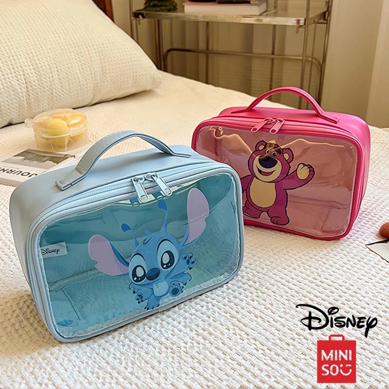 MINISO-Disney-Stitch-Makeup-Bag-Large-Capacity-Portable-Travel ...