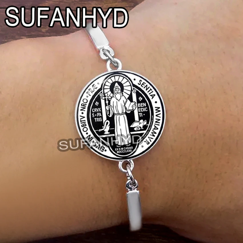 Saint-Benedict-Medallion-Bracelets-Religious-Jewelry-I-LOVE-JESUS ...