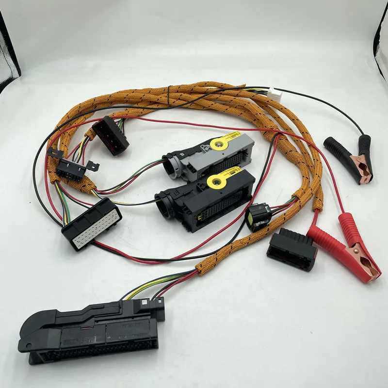 Programming Test Diagnostic Tool Harness for Volvo Excavator ECM ECU ...