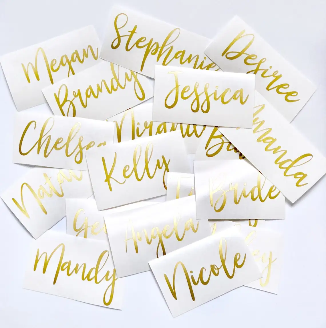 10Pcs Personalized Bride Groom Bridesmaid Wedding Proposal Party Vinyl ...