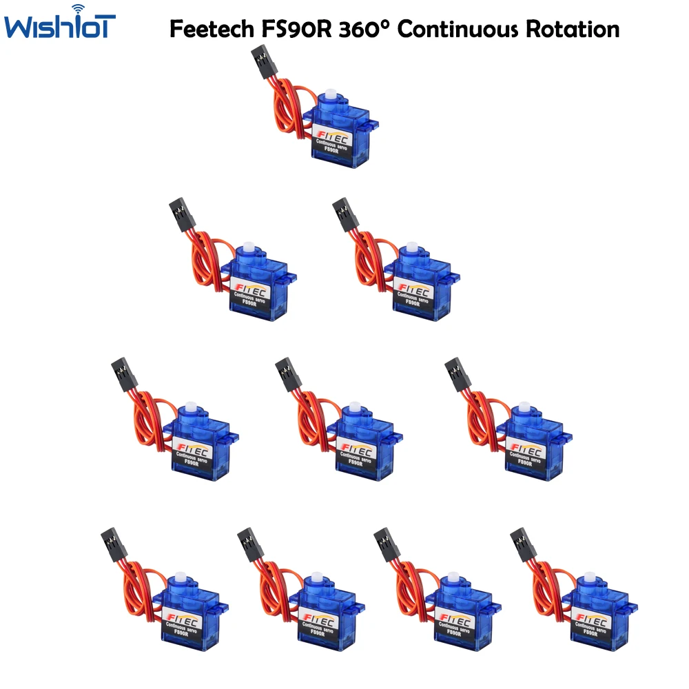 Fetech-Fs90r-Micro-Servo-360-Graden-Continue-Rotatie-4-8-6V-1-5Kg-Rc ...
