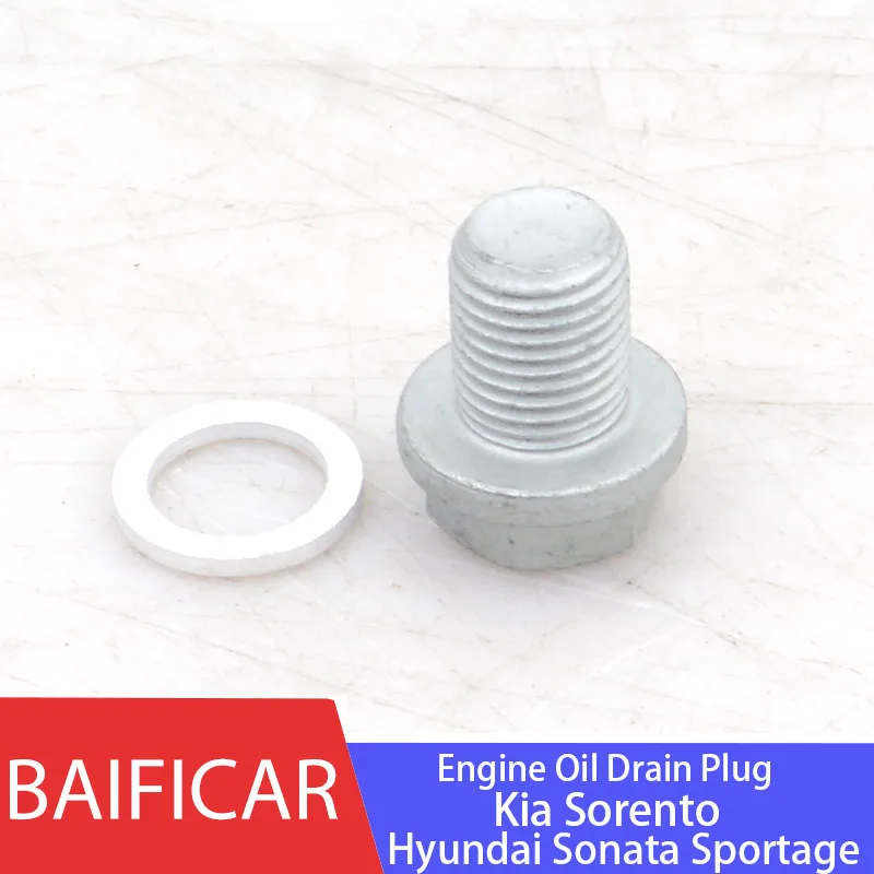 Baificar Brand New Genuine Engine Oil Pan Magnet Drain Plug Kit 21513 ...