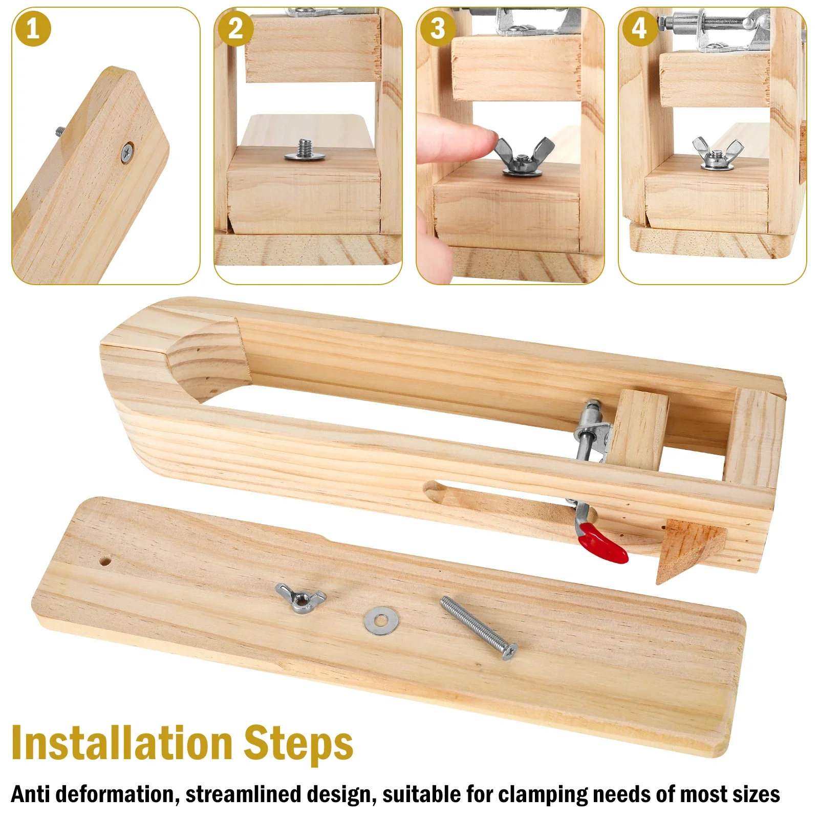 Wood-Leather-Stitching-Clamp-Portable-Wood-Leather-Craft-Clip-Sturdy ...