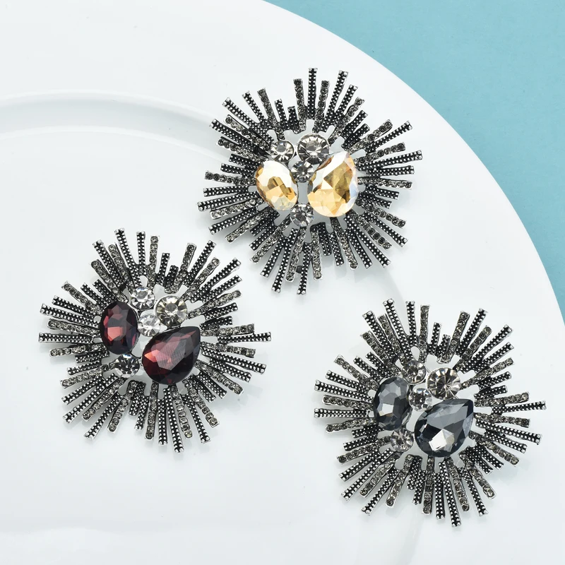 Wuli-baby-Crystal-Geometric-Brooches-For-Women-Unisex-3-color-Beautiful ...