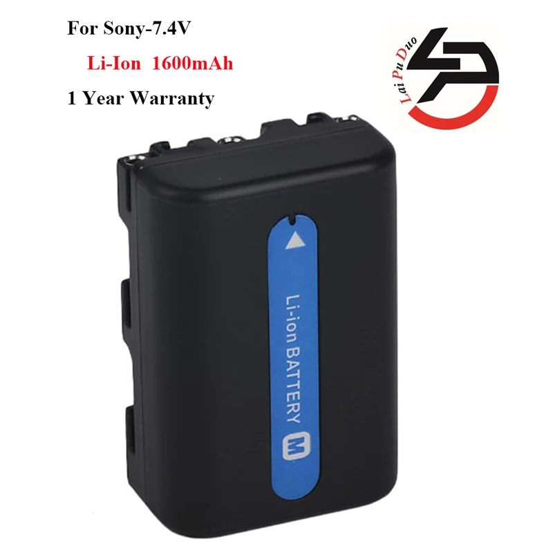 1600mah 100% Brand New Replacement Camera Battery for Sony NP FM50 NP ...