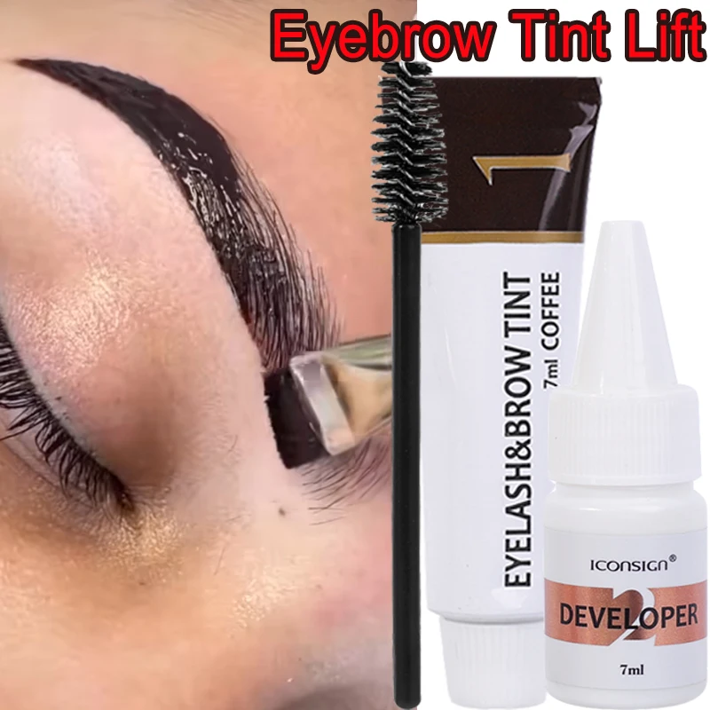 2-in-1-Eyelash-Eyebrow-Tint-Kit-Waterproof-Fast-Dye-Brow-Enhance-Keep ...