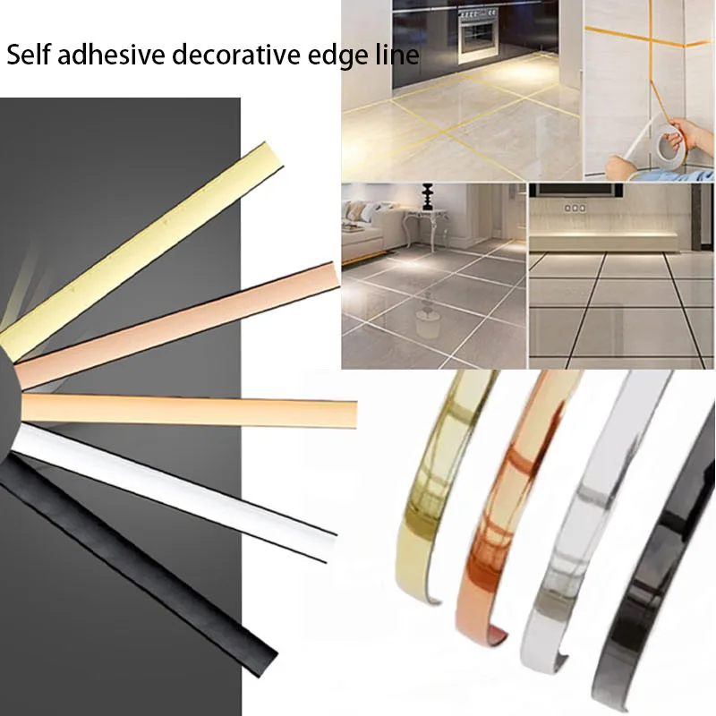 Self-adhesive-walls-stickers-PVC-gap-seal-strip-Seam-For-background ...