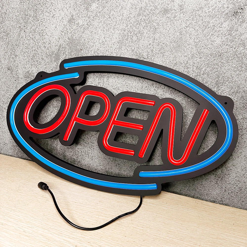 Open Closed Neon Sign