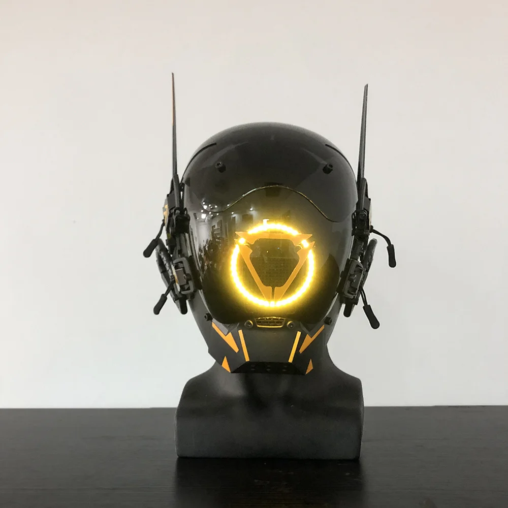 Futuristic Knight Helmet