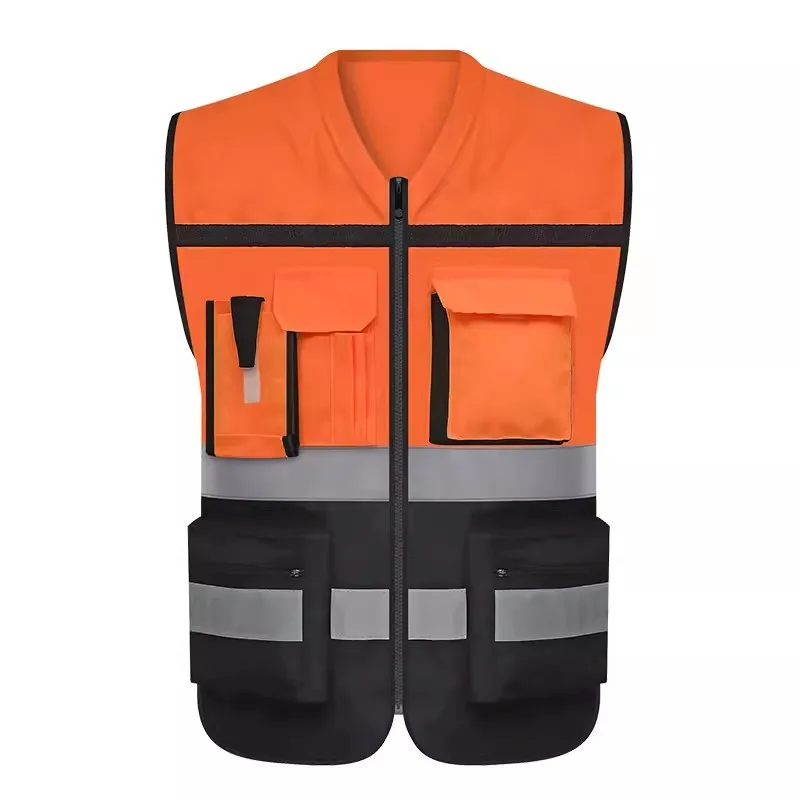 Reflective-Safety-Vest-Construction-Clothes-High-Visibility-Vest ...