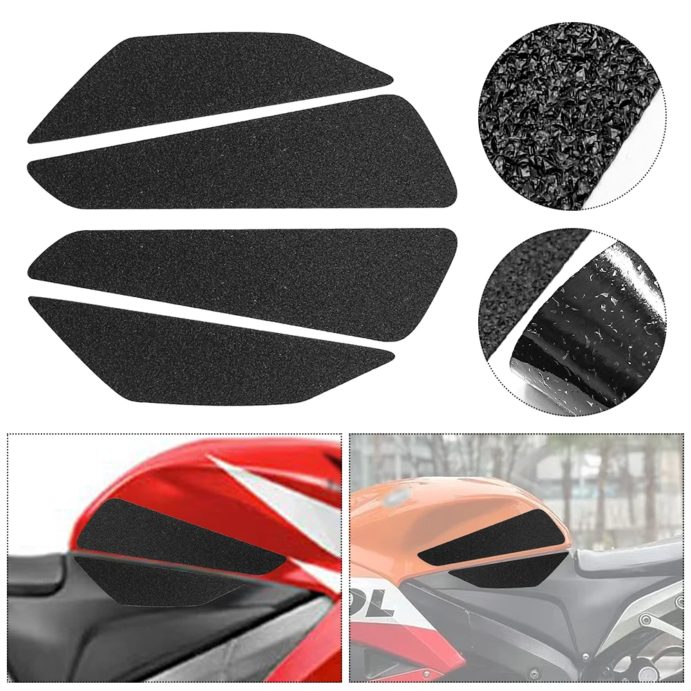 Universal Motorcycle Tank Traction Side Pad Gas Knee Grip Protector ...