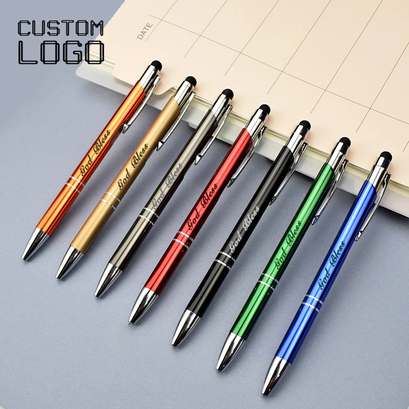 Customized-LOGO-Metal-Handwritten-Touch-Ballpoint-Pen-Cute-Wedding ...