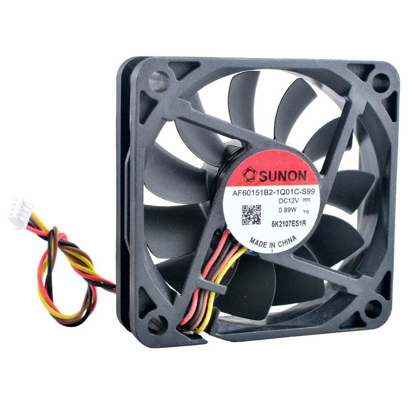 AF60151B2-1Q01C-S99-6cm-60mm-fan-60x60x15mm-DC12V-0-89W-4pin-Axial-flow ...