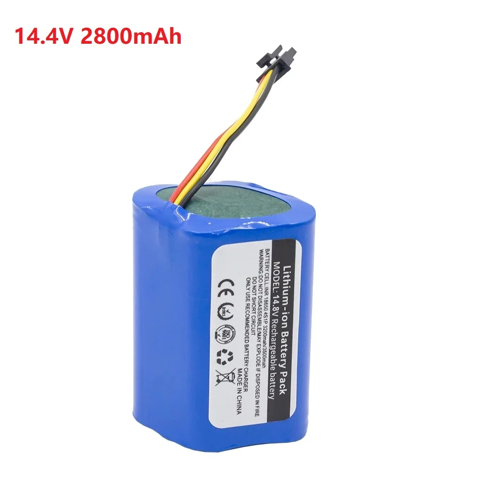 4S1P-18650-14-4V-2800mAh-Li-ion-Battery-For-Liectroux-Battery-B6009 ...