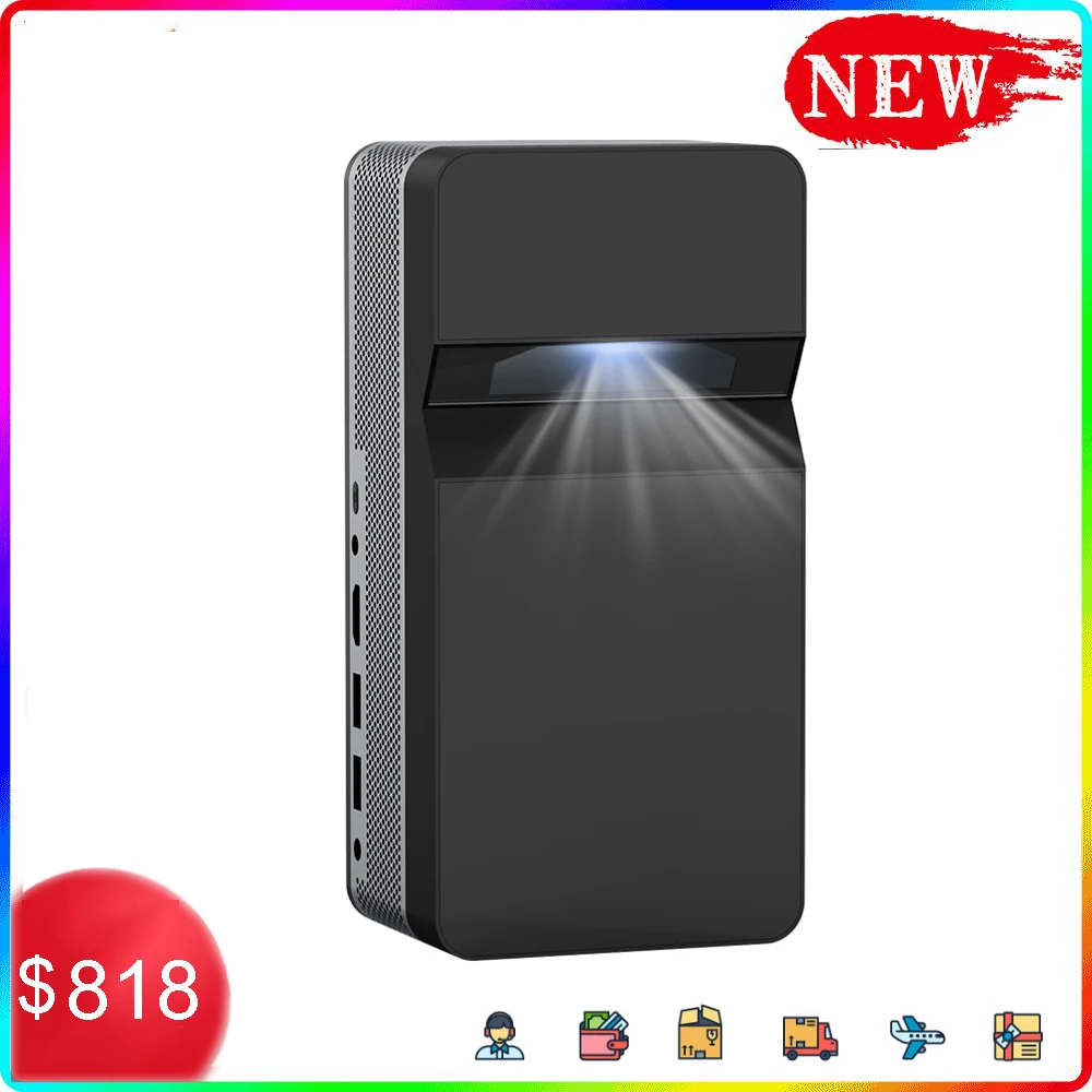 2023-New-Super-Ultra-short-focus-Projector-Native-1080p-DLP-Short-Throw ...