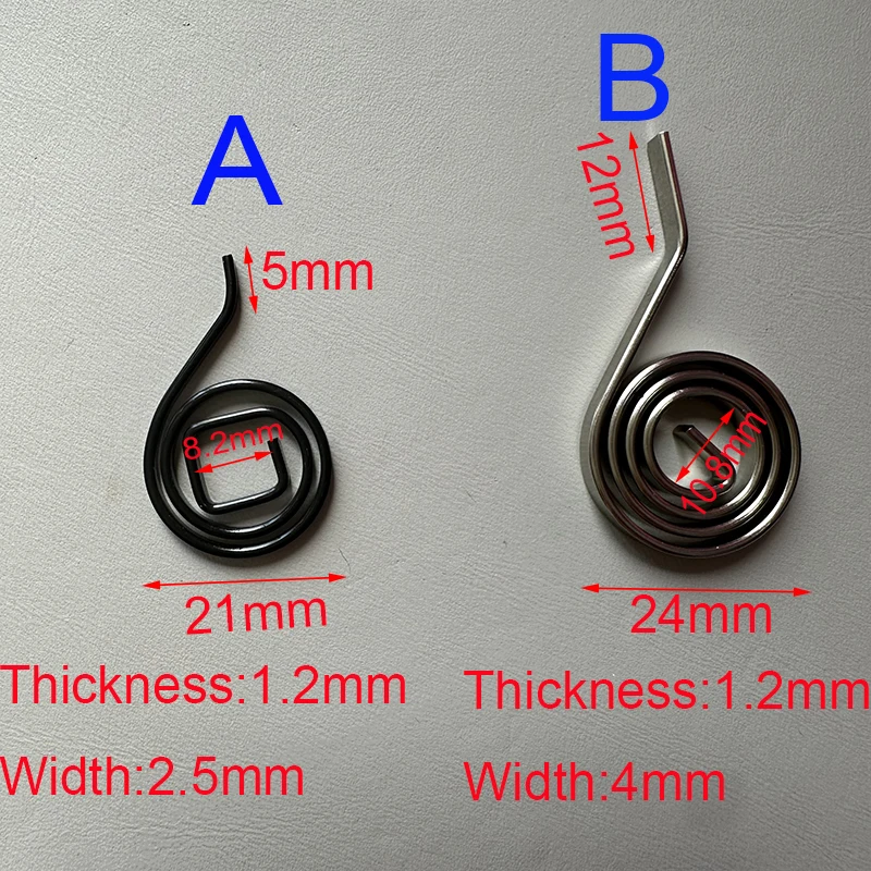 Flat-Wire-1-2mm-Coil-Spring-Constant-Force-Spring-Door-Lock-Handle ...