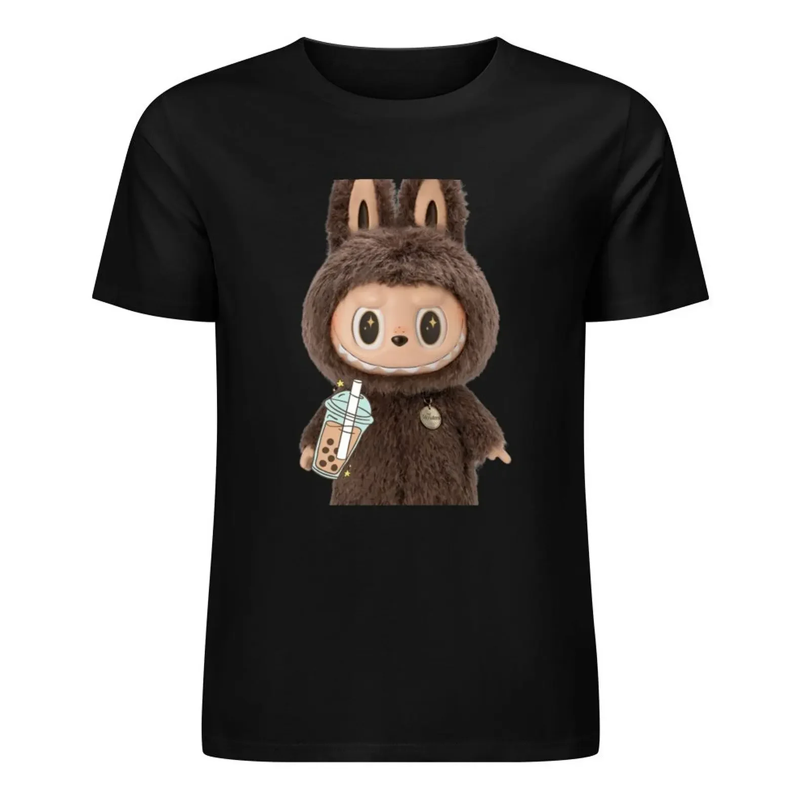 LABUBU-BOBA-MILKTEA-T-Shirt-graphic-t-shirts-graphics-fitted-t-shirts ...