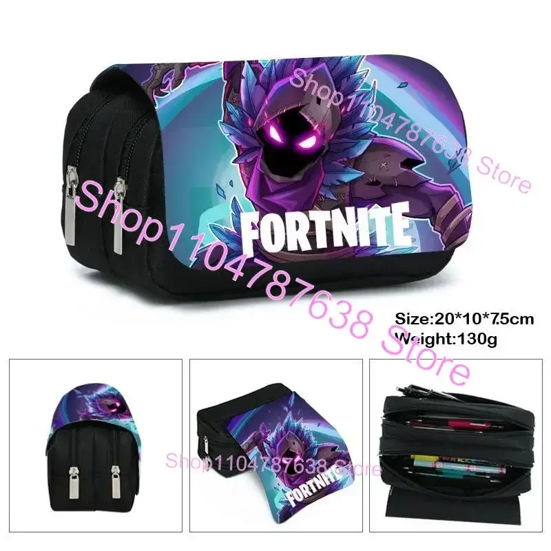 Fortnite Battle Royale Student Pencilcase Pennenzak Kids Big Capacity ...