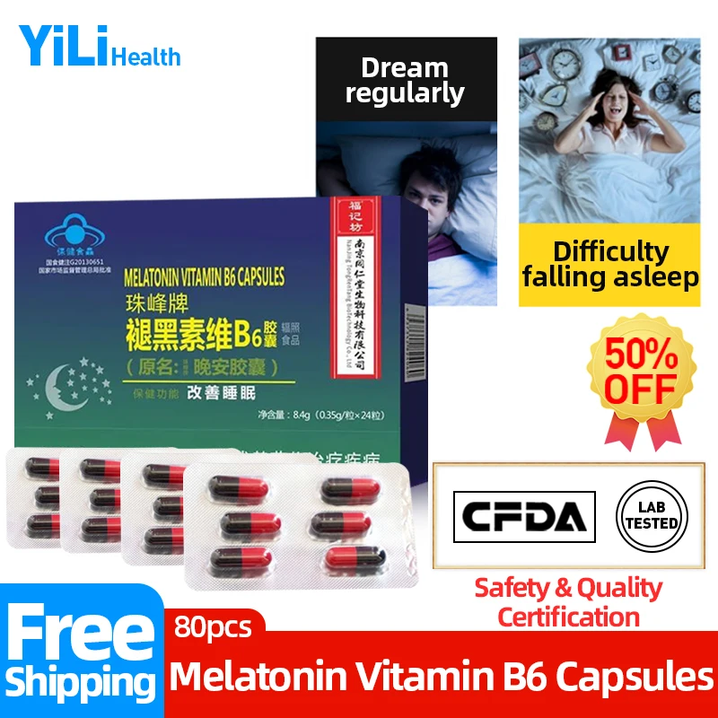 Melatonin-Sleeping-Pills-Deep-Sleep-Helps-Improve-Sleep-Insomnia-Supplements-Melatonina-Vitamin ...