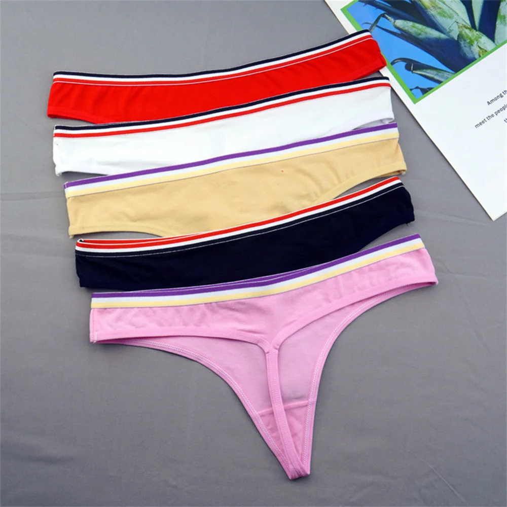 2-pcs-Sports-Thong-Panties-for-Women-Striped-Sexy-Seamless-G-string ...