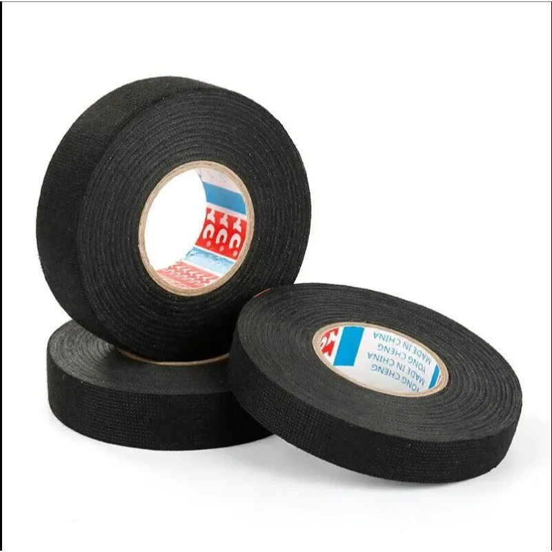 Heat-Resistant-Denoise-Adhesive-Cloth-Tape-For-Cable-Car-Harness-Wiring ...