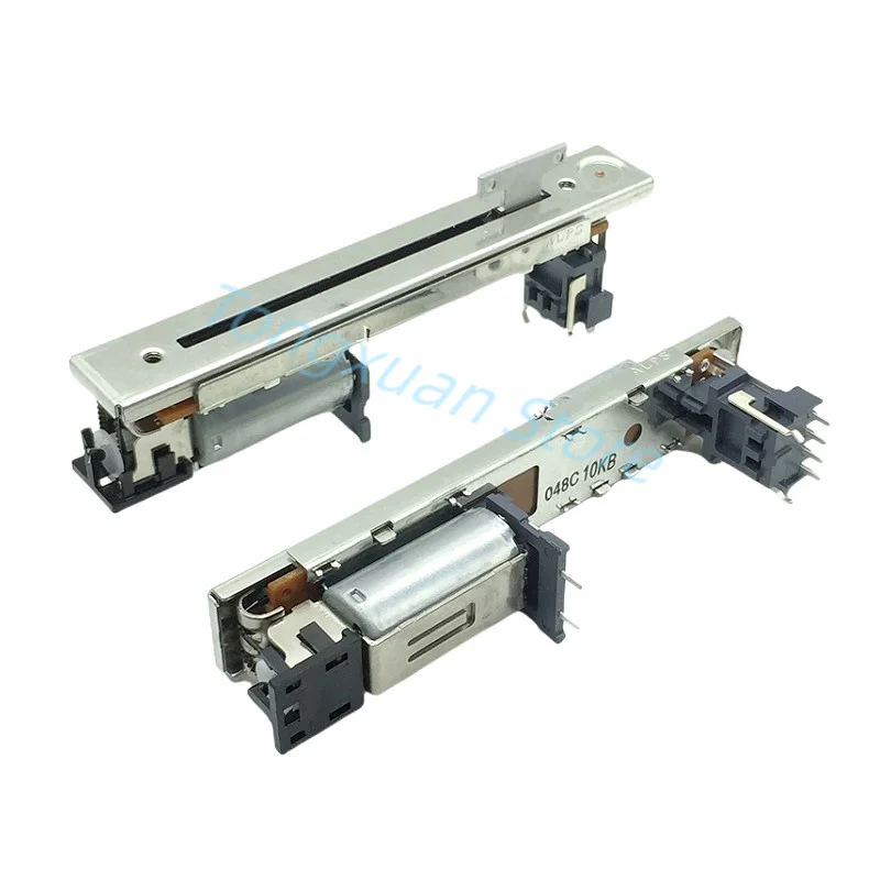 ALPS 이동 스트로크 모터 드라이브 슬라이딩 전위차계 스위치, RS60N11M9A0F, 106.5mm 길이 T 핸들, 60mm ...