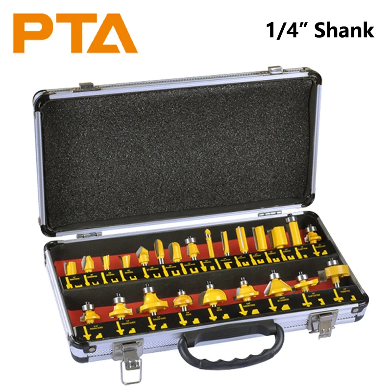 24PCS-6-35MM-Shank-Router-Bits-Set-for-Woodworking-Milling-Cutter ...