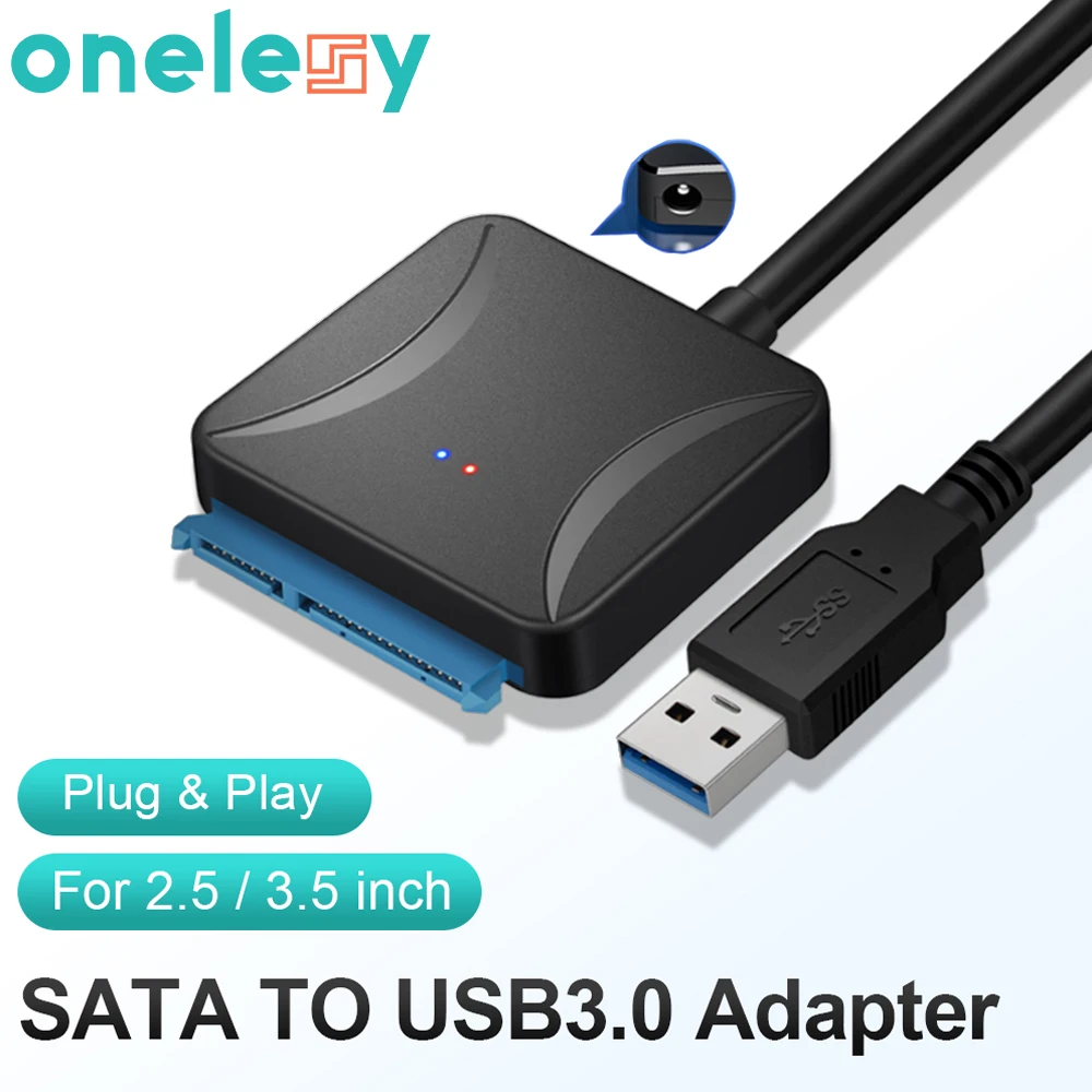 Onelesy SATA na USB 3.0 Adapter USB 3.0 przetwornik SATA kable wsparcie ...
