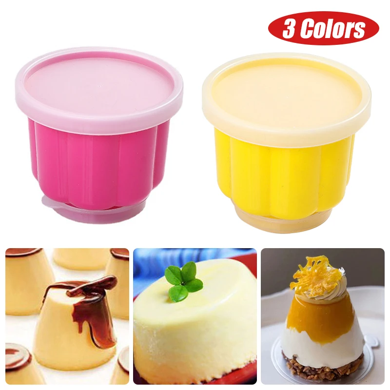 1PC-Reusable-Pudding-Cake-Mold-With-Lid-DIY-Baby-Food-Jelly-Pudding ...