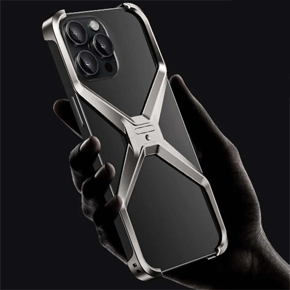 Luxury-Designer-X-Shape-Bracket-Phone-Case-For-iPhone-15-14-13-Pro-Max ...