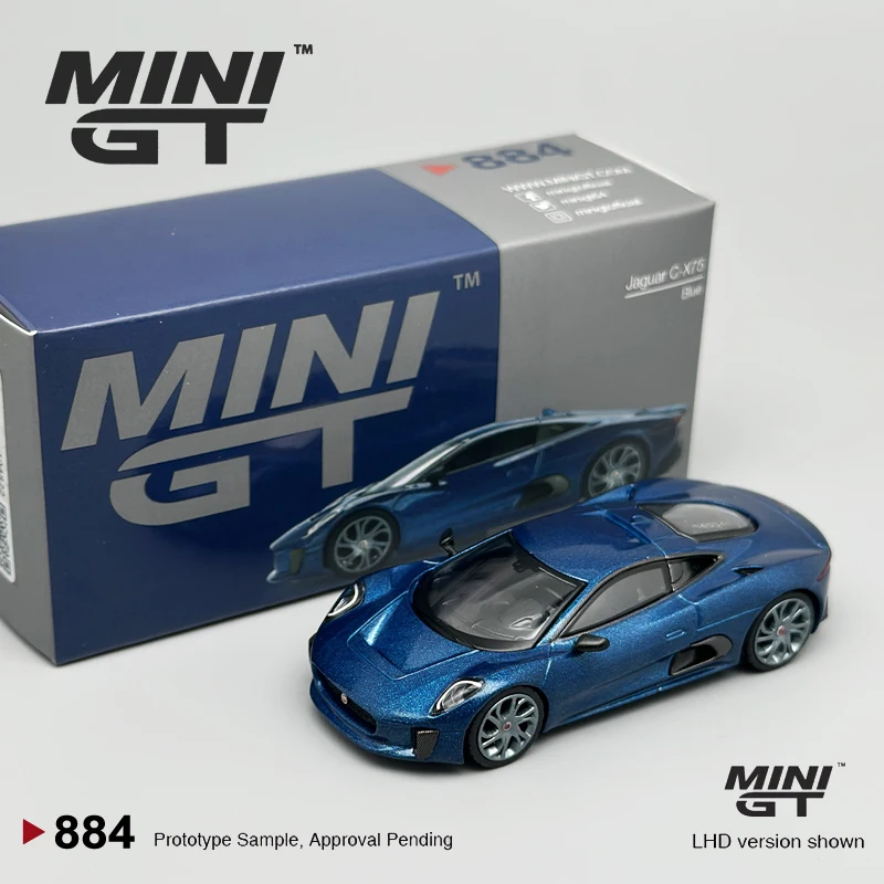 MINIGT 1:64 Jaguar C-X75 Blue MGT alloy Car Model 884 - AliExpress 26