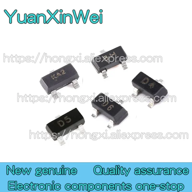 100PCS-MMBD4148-MMBD4148A-MMBD4148CA-MMBD4148CC-MMBD4148SE-1N4148 ...