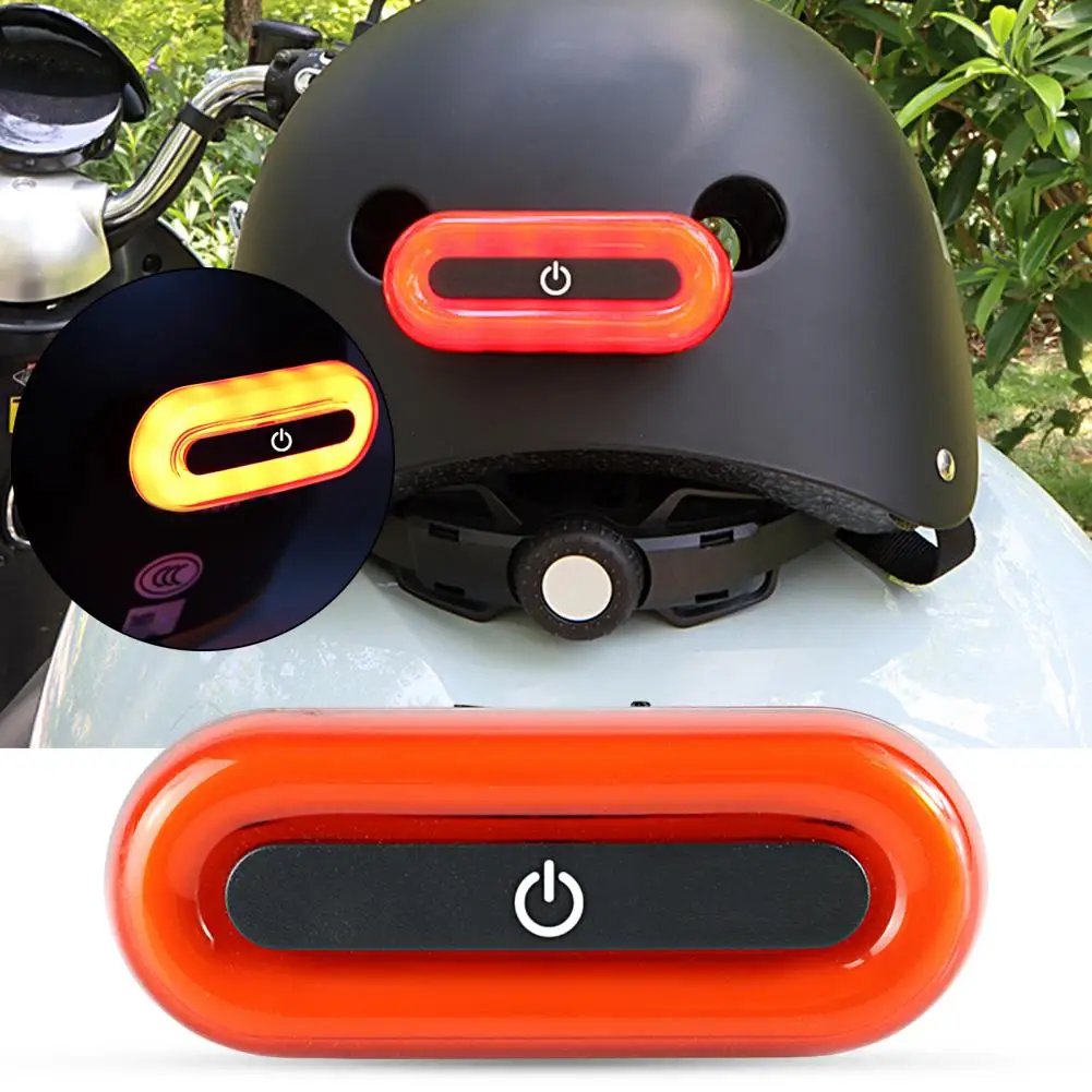 Motorcycle-Helmet-Taillight-USB-Rechargeable-4-Mode-Bicycle-Helmet ...