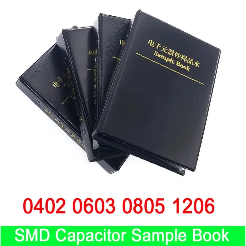 SMD Capacitor Book 0402 0603 0805 1206 Capacitors Kit Assortment Pack ...