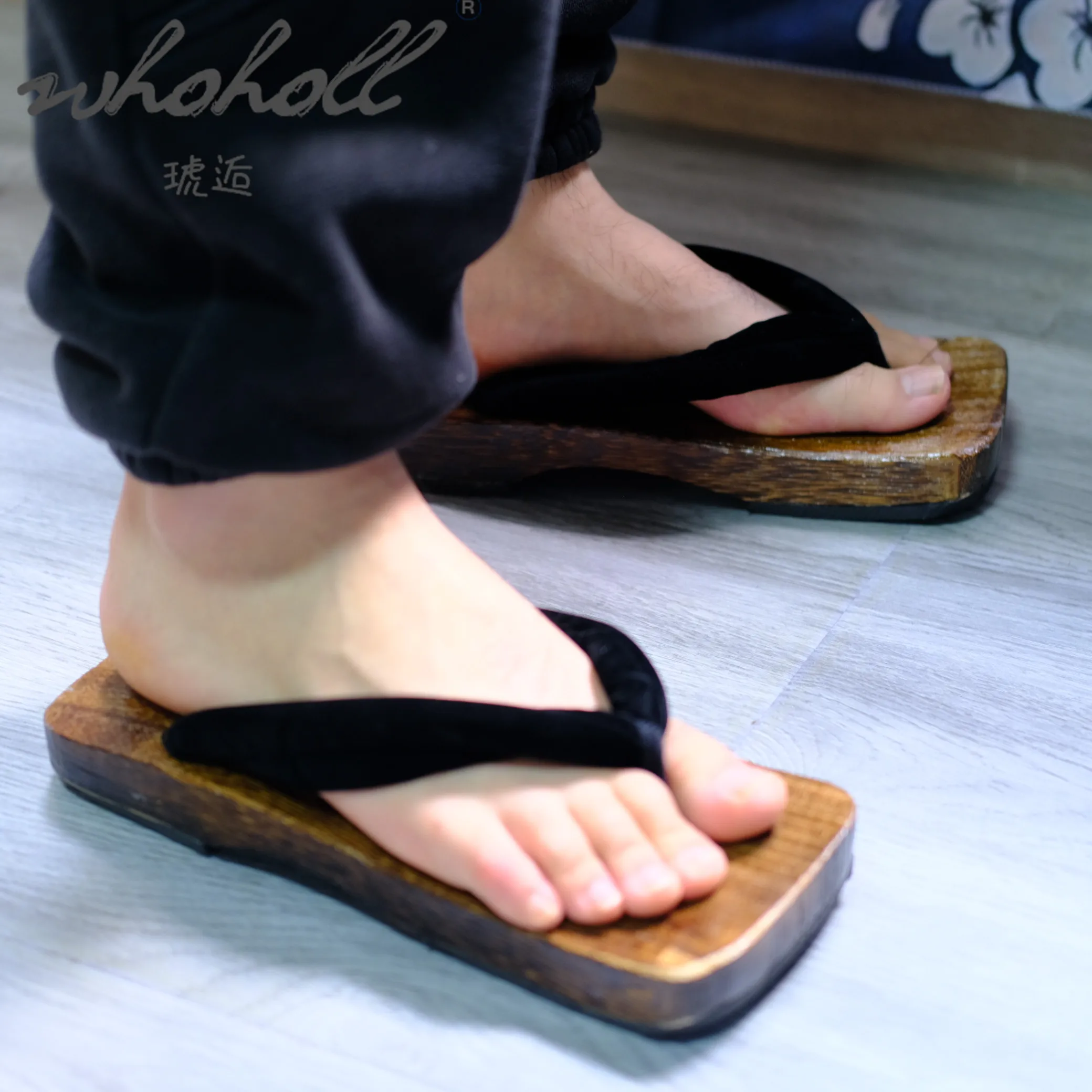 Man-Slippers-Japanese-Geta-Flip-Flops-Anime-Demon-Slayer-Wood-Thick ...