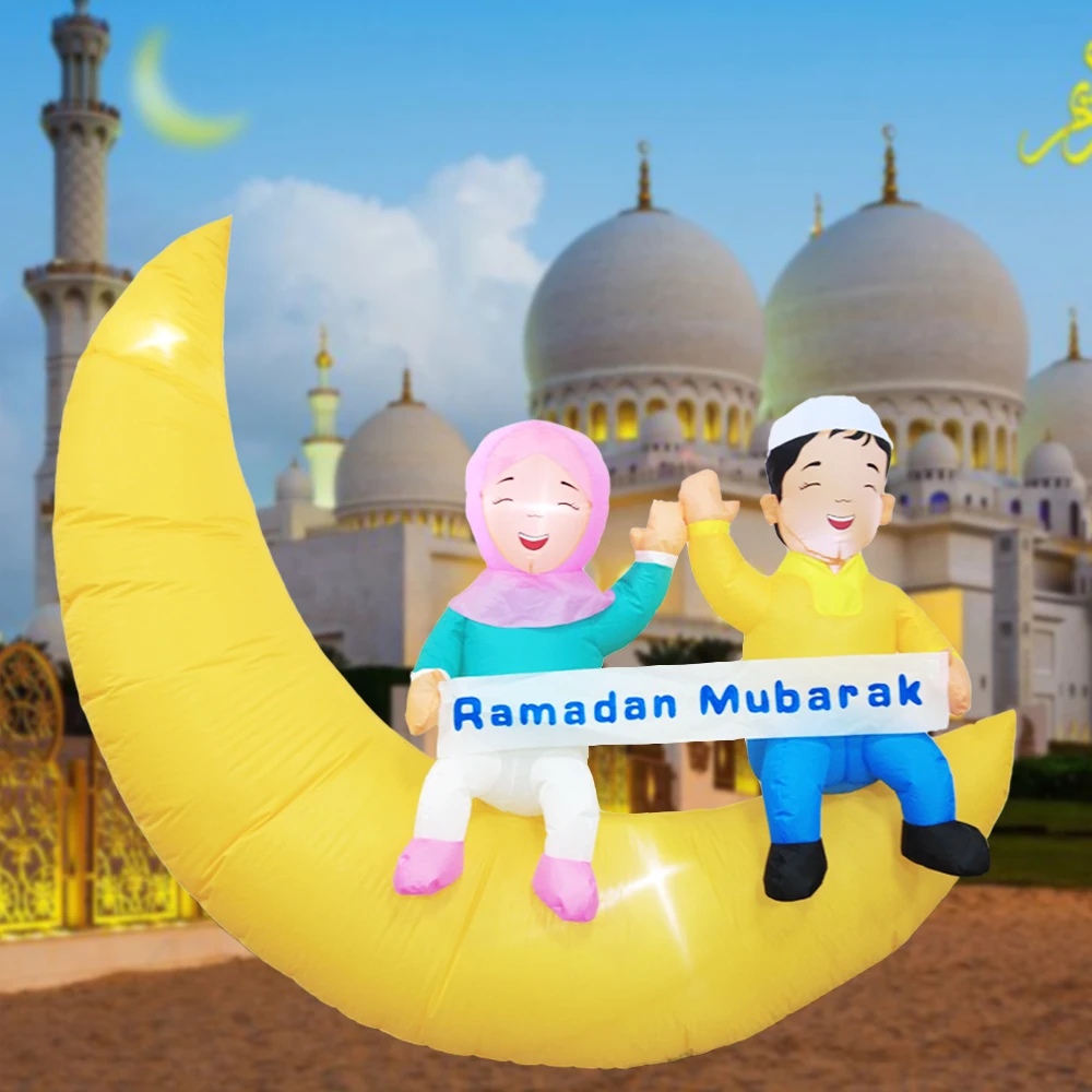 Ramadan-Mubarak-Inflatable-Moon-Outdoor-Decorations-Lighted-Blow-Up ...
