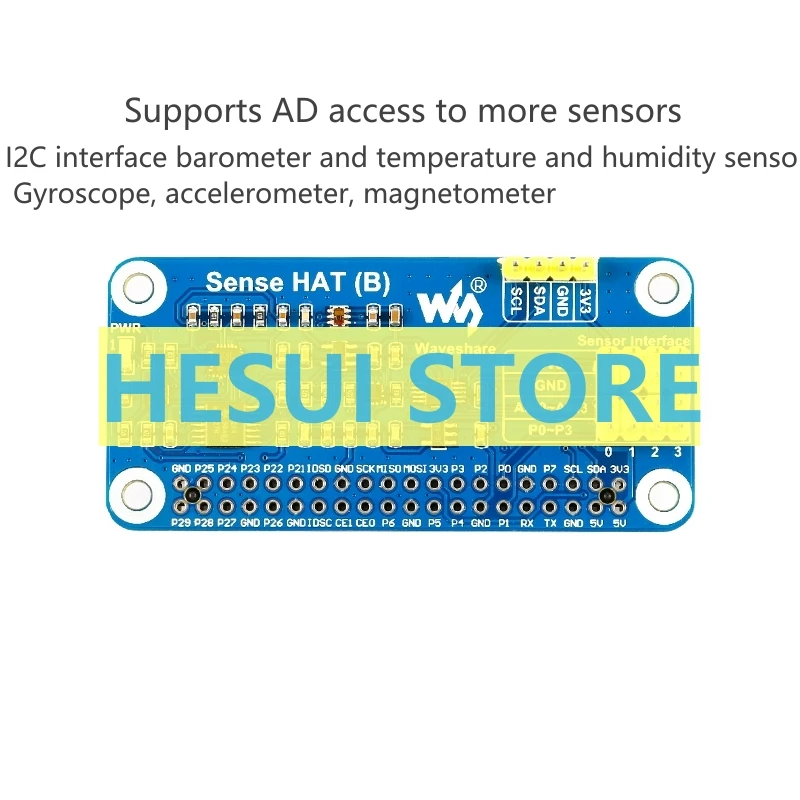 4B Sensor expansion board Onboard gyroscope/accelerometer/temperature ...