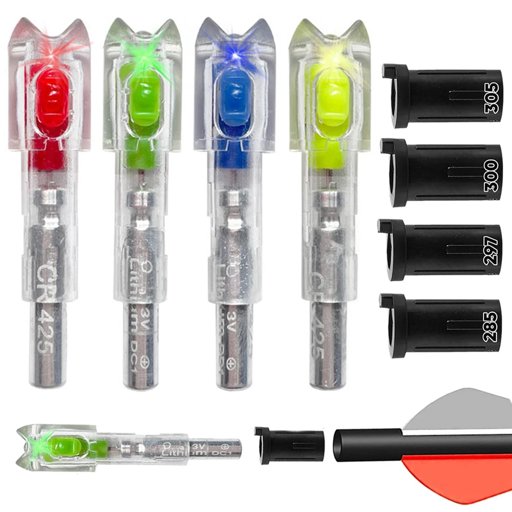 Crossbow Lighted Nock Hunting Archery Lights Up LED Arrow Nock for ...
