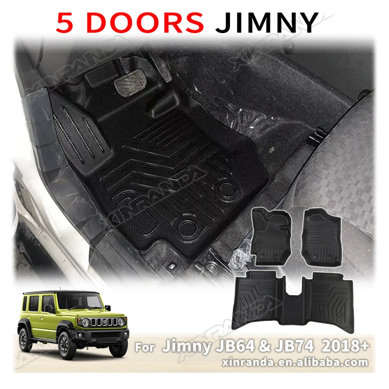 Jimny-5-Door-Floor-Mat-3PCS-SET-TPE-For-Suzuki-New-Jimny-JB64-JB74-2023 ...