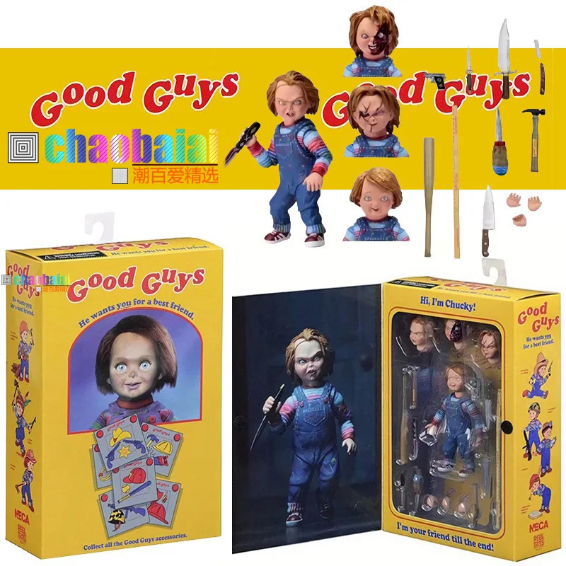NECA-Mu-eca-Chucky-de-PVC-SHF-para-ni-os-pel-cula-de-terror ...