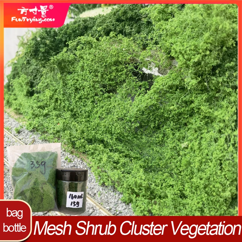 160ML-bottle-Mesh-Filamentous-Sponge-Tree-Powder-Cluster-Shrub ...