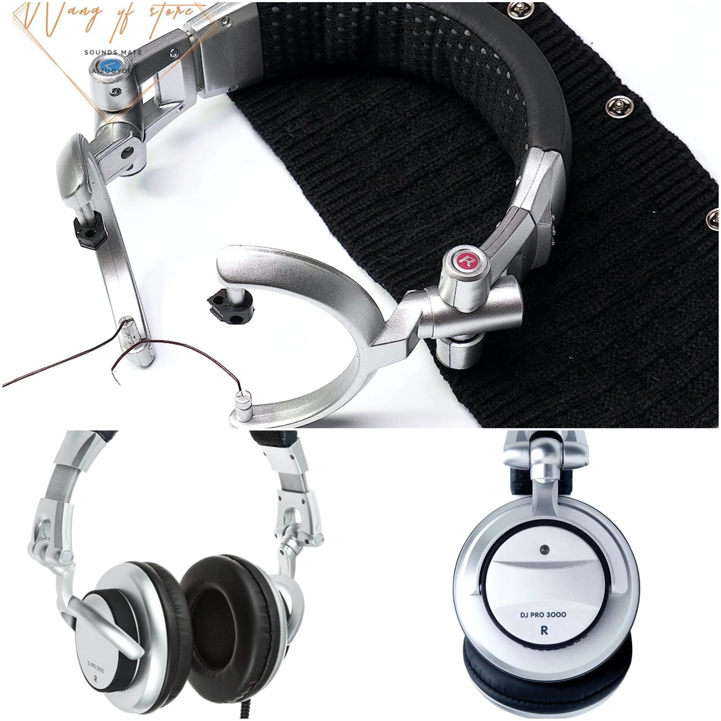 DIY-Headband-Cushion-Hooks-Part-Ear-Pads-For-Stanton-DJ-Pro-3000-2000 ...