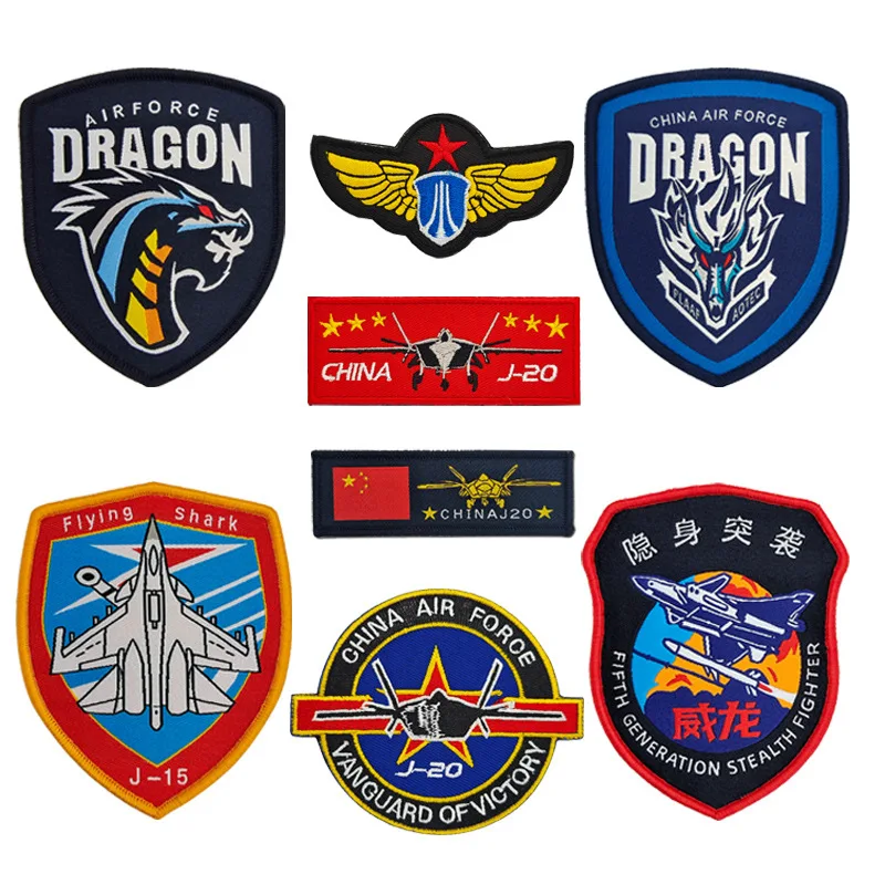 Dragon Air Force Patches