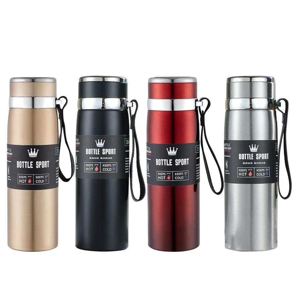 1000ML Vacuum Insulated Water Bottle 316 Stainless Steel Thermos Cup ...