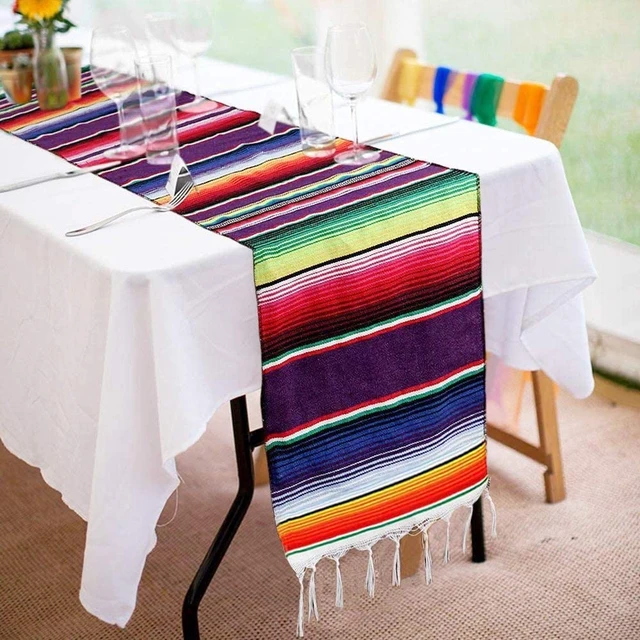 Mexican Fiesta Fabric Table Runners